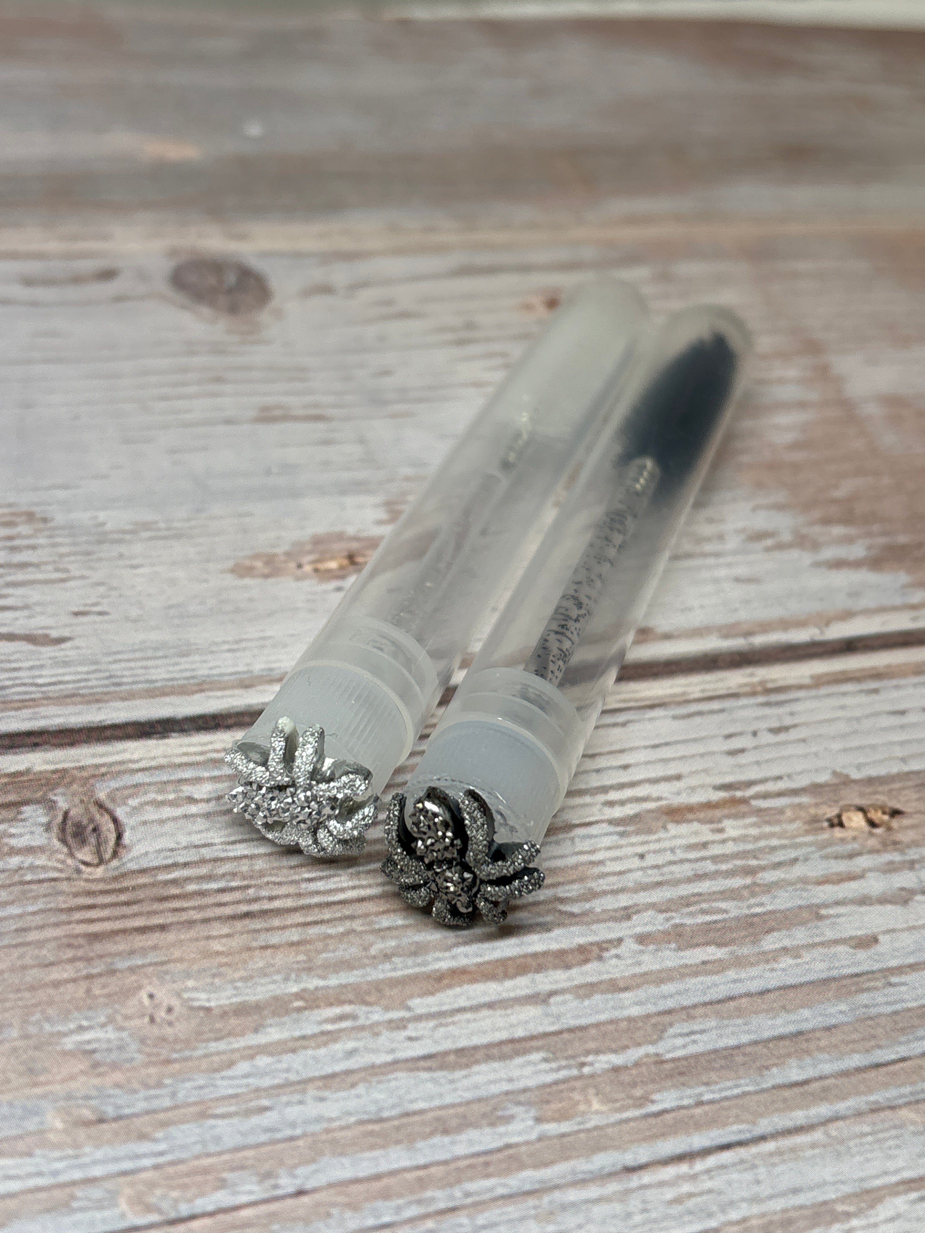 Lash Extension Spoolie Brush with Cover / Price for 1 - glitter spider ...