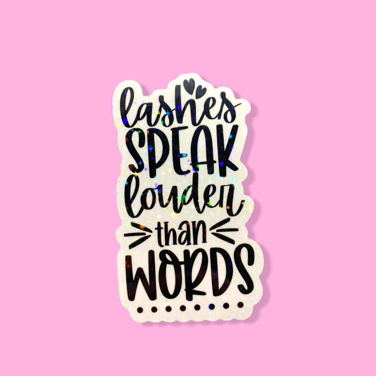 Stickers | Lash boss - Peace, love, lashes - Lashes speak louder than ...